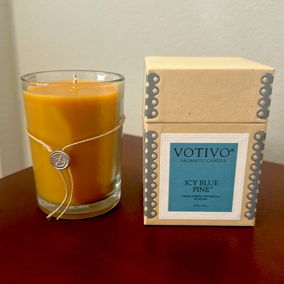 Votivo | Other | Votivo Candle Icy Blue Pine Brand New | Poshmark